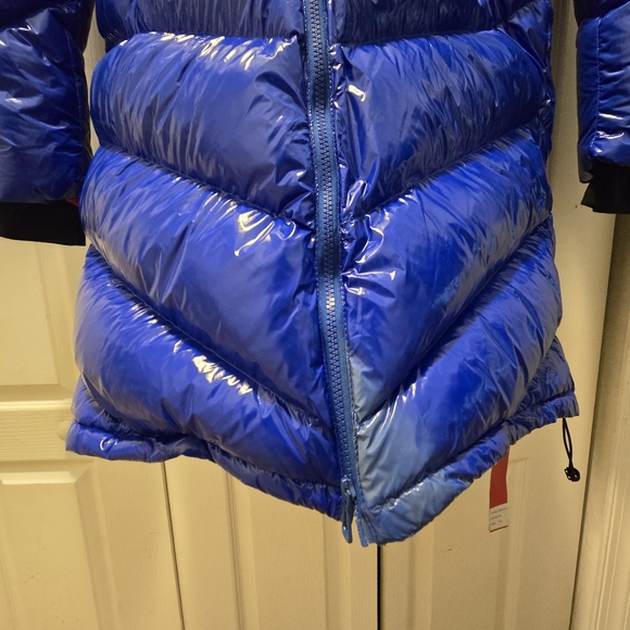 vie riche | Jackets & Coats | Vie Riche Unisex Shiny Quilted Long ...